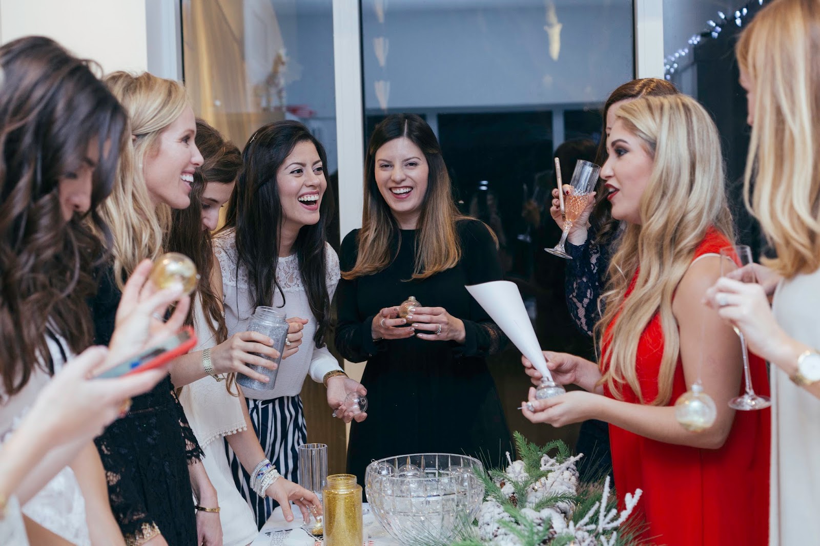 Reindeer and Rose Holiday Party | Celebration Stylist | Popular Party ...