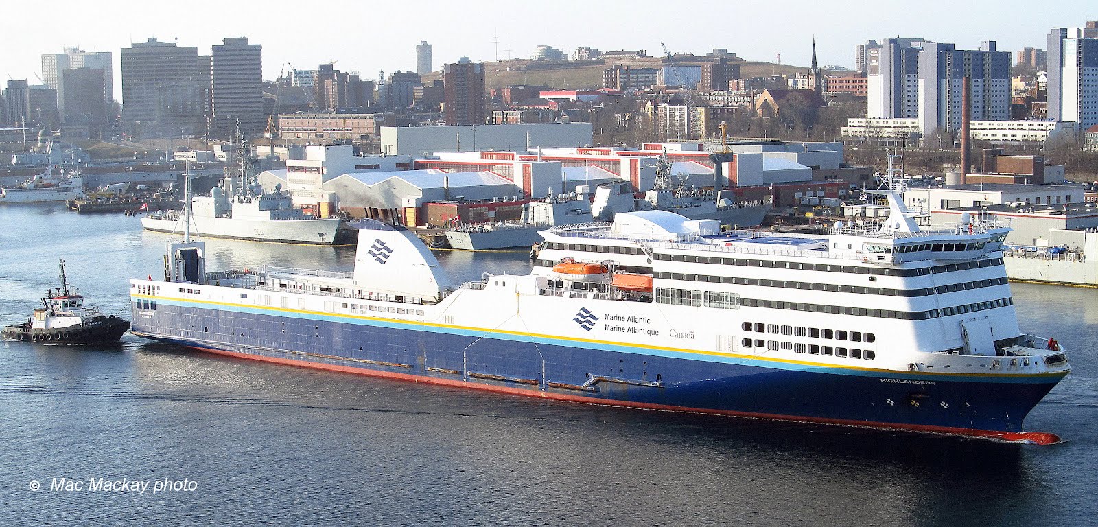 Shipfax: Highlanders makes Halifax debut