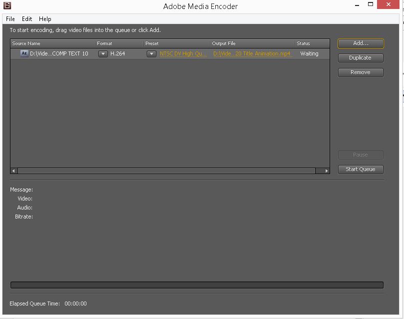 PINSIL: Cara rendering video menggunakan adobe media encoder