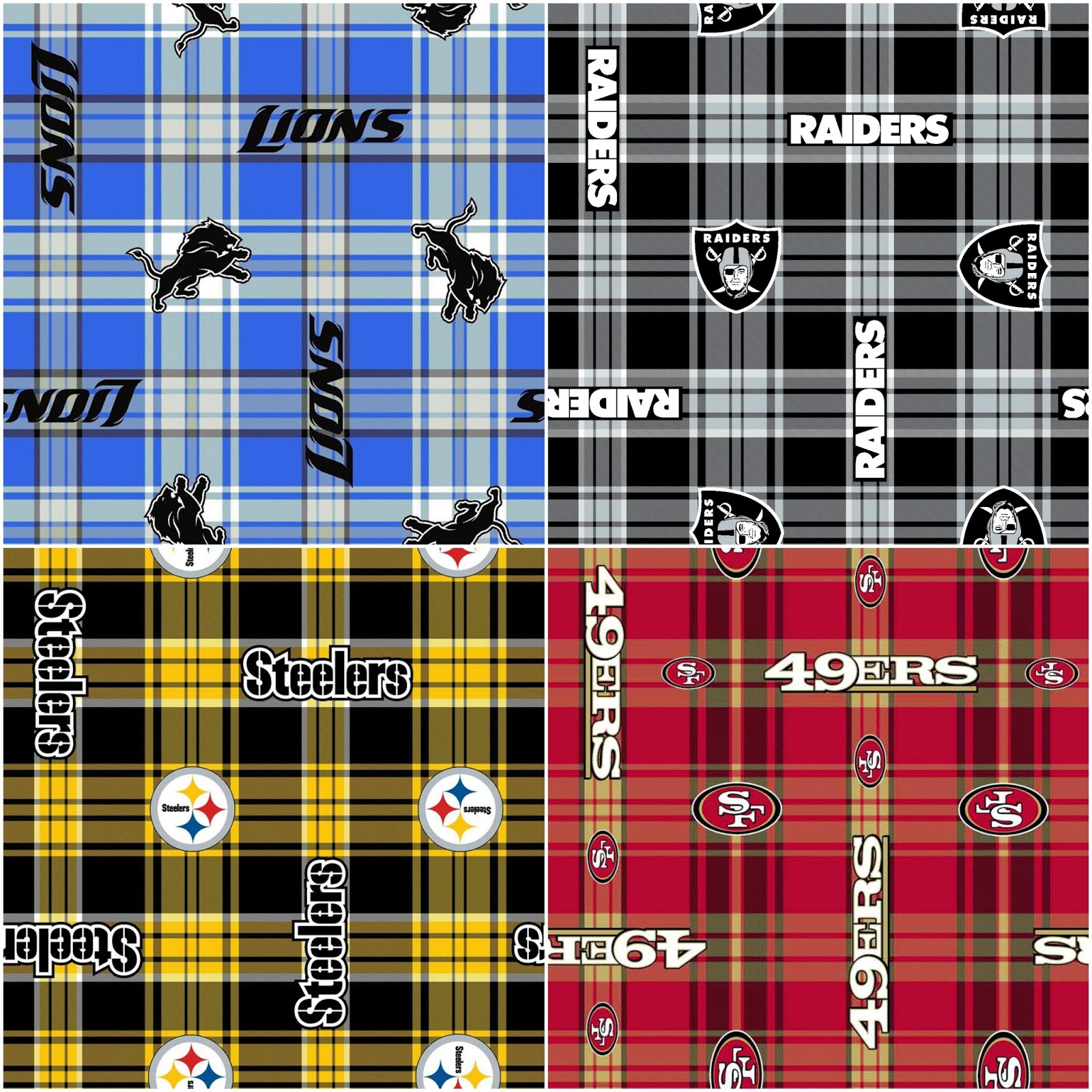 Fabric and Sewing: Fun Football Fleeces!