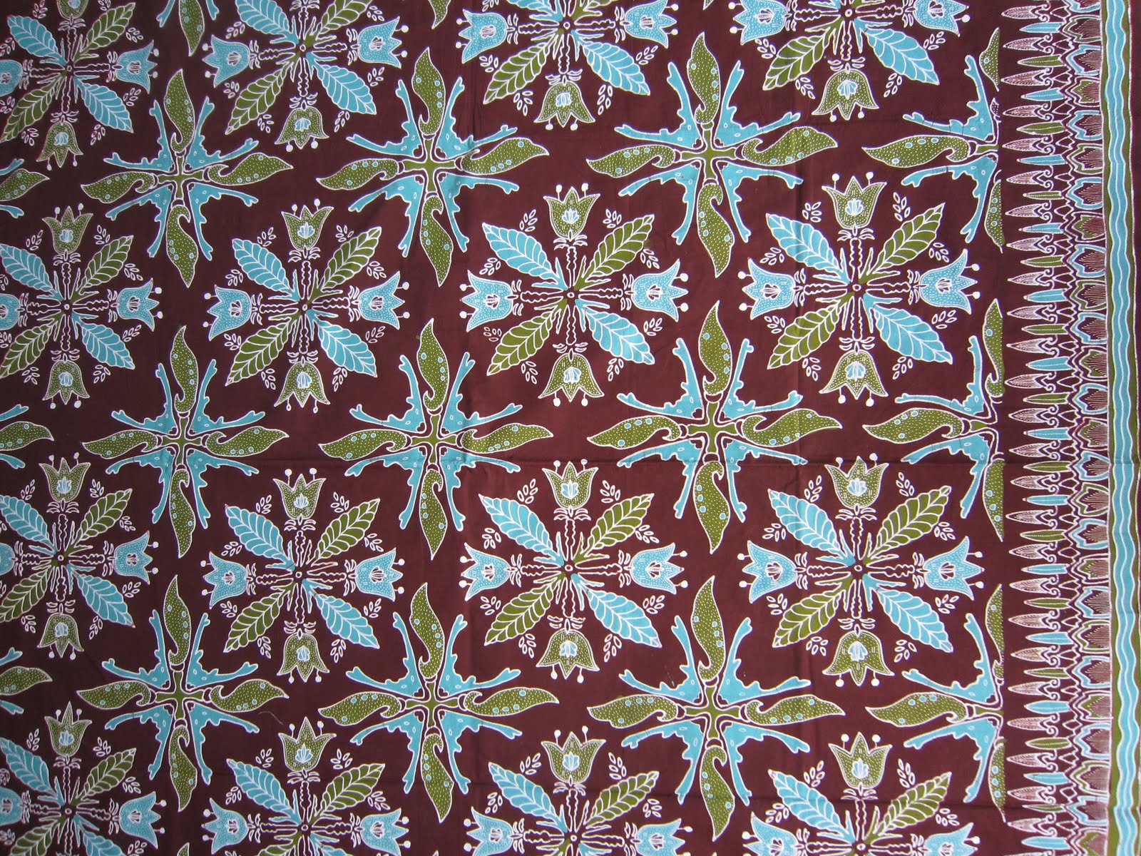 botanical garden: Batik Bogor