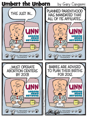 Umbert the Unborn Cartoon of the Week: April 2011