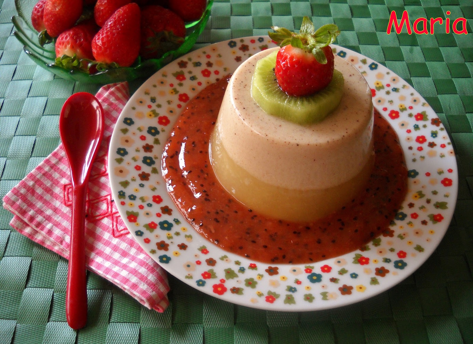 EN LA COCINA: FLAN CON COULIS DE FRUTA Y MIS MEJORES DESEOS PARA TI ...