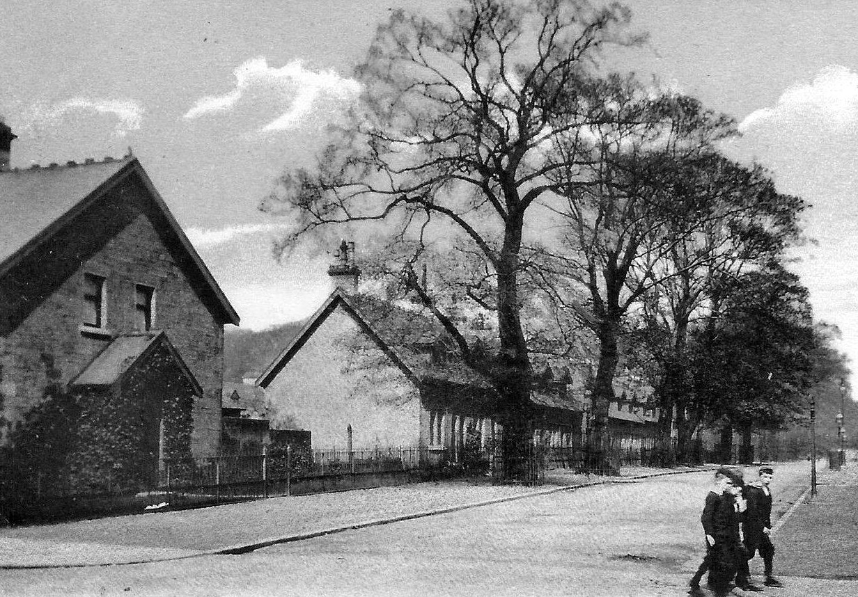 Tour Scotland: Old Photograph Park Street Whiteinch Glasgow Scotland