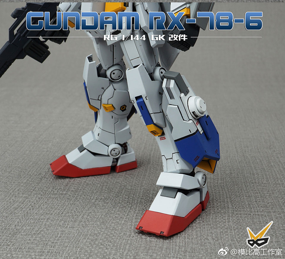 Model Bingo: RG 1/144 RX-78-6 Gundam Mudrock Resin Conversion Kit ...