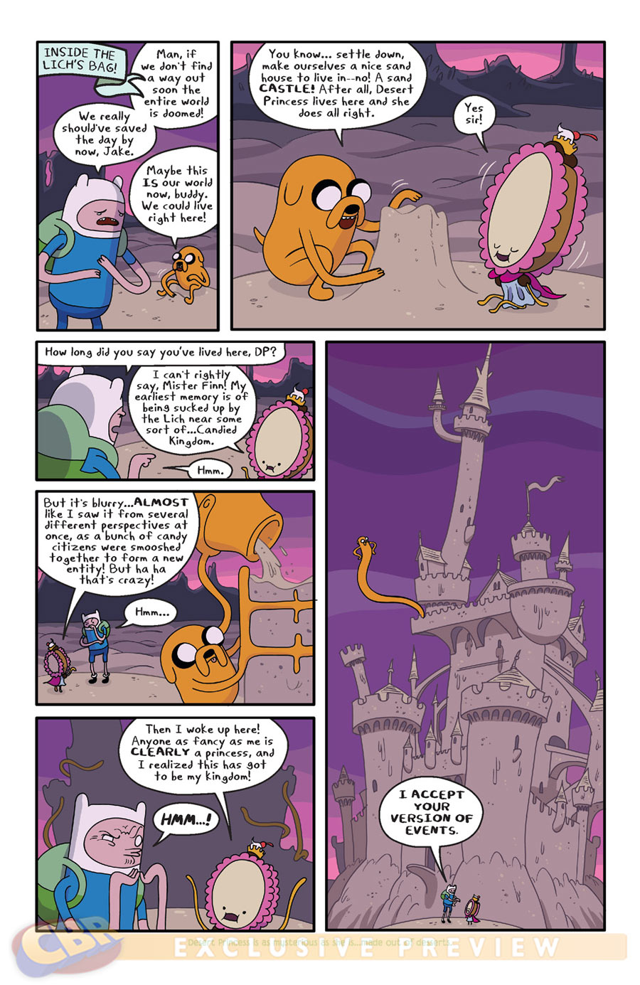 ghettoManga: What's this? An "Adventure Time" Comic? SWEET!