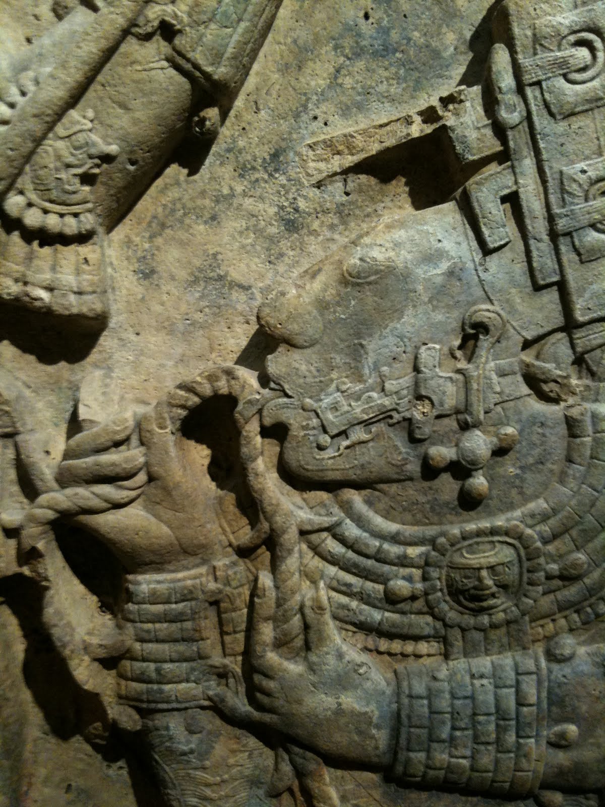 A History of the World in 100 Objects: 51. Maya Relief of Royal ...