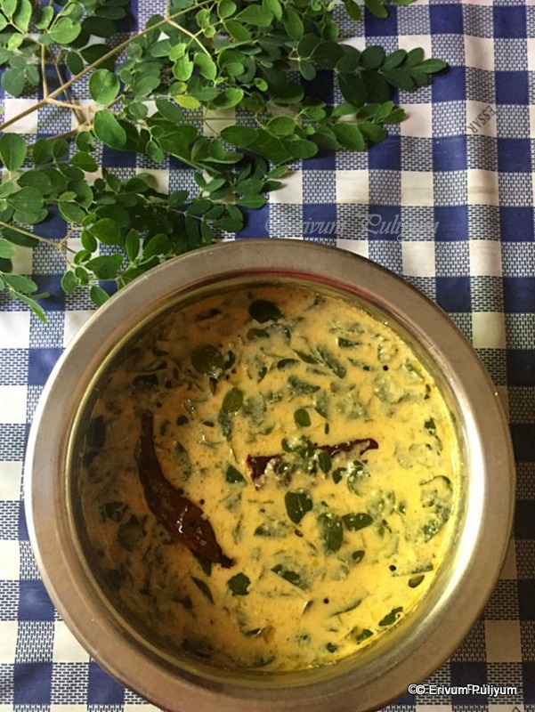 Erivum Puliyum: Muringayila Curry | Drumstick(Moringa) Leaves Curry ...