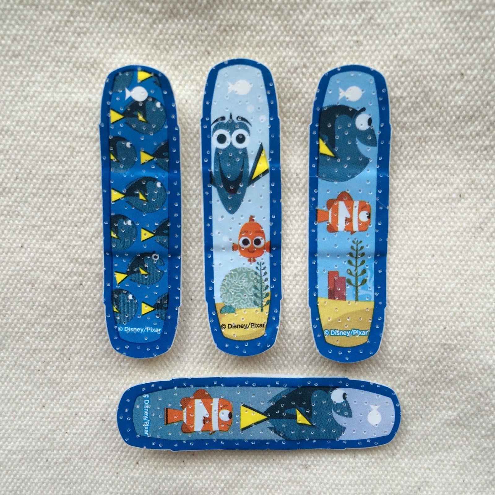 Dan the Pixar Fan: Finding Dory: Band-Aids