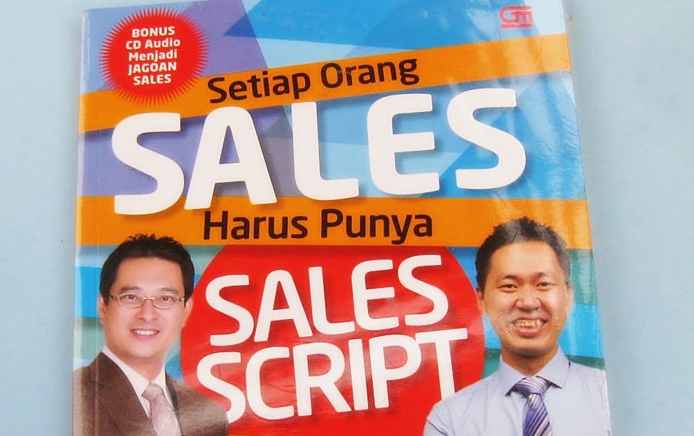 Gudang Buku Dinda: SETIAP ORANG SALES HARUS PUNYA SALES SCRIPT INI ...