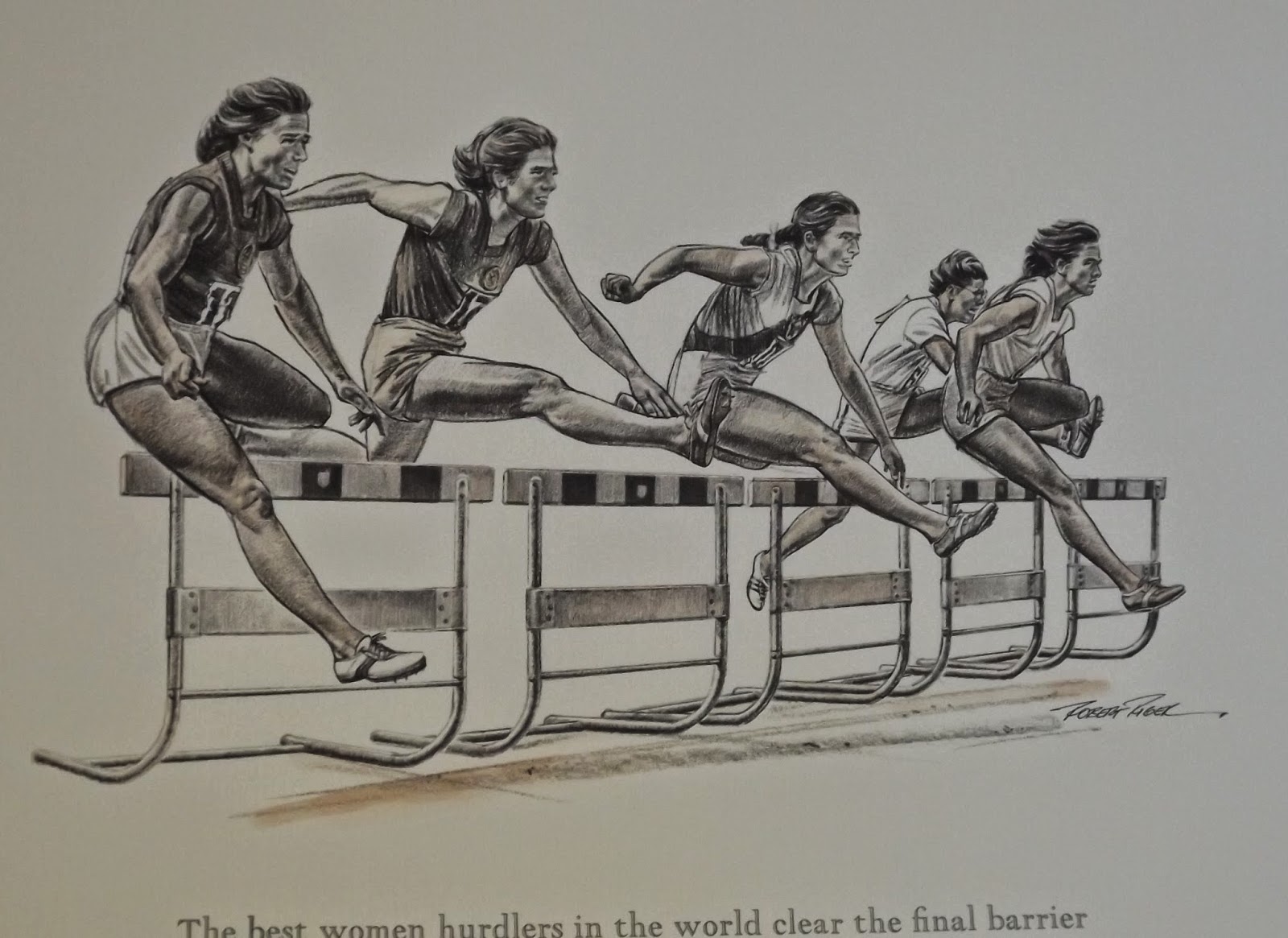 Still Stunning Vintage Resale: 1976 General Foods Promo Olympics Prints ...