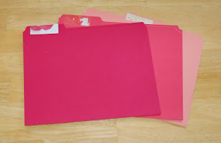 Living the Craft Life: DIY hanging folder organizer - Tutorial