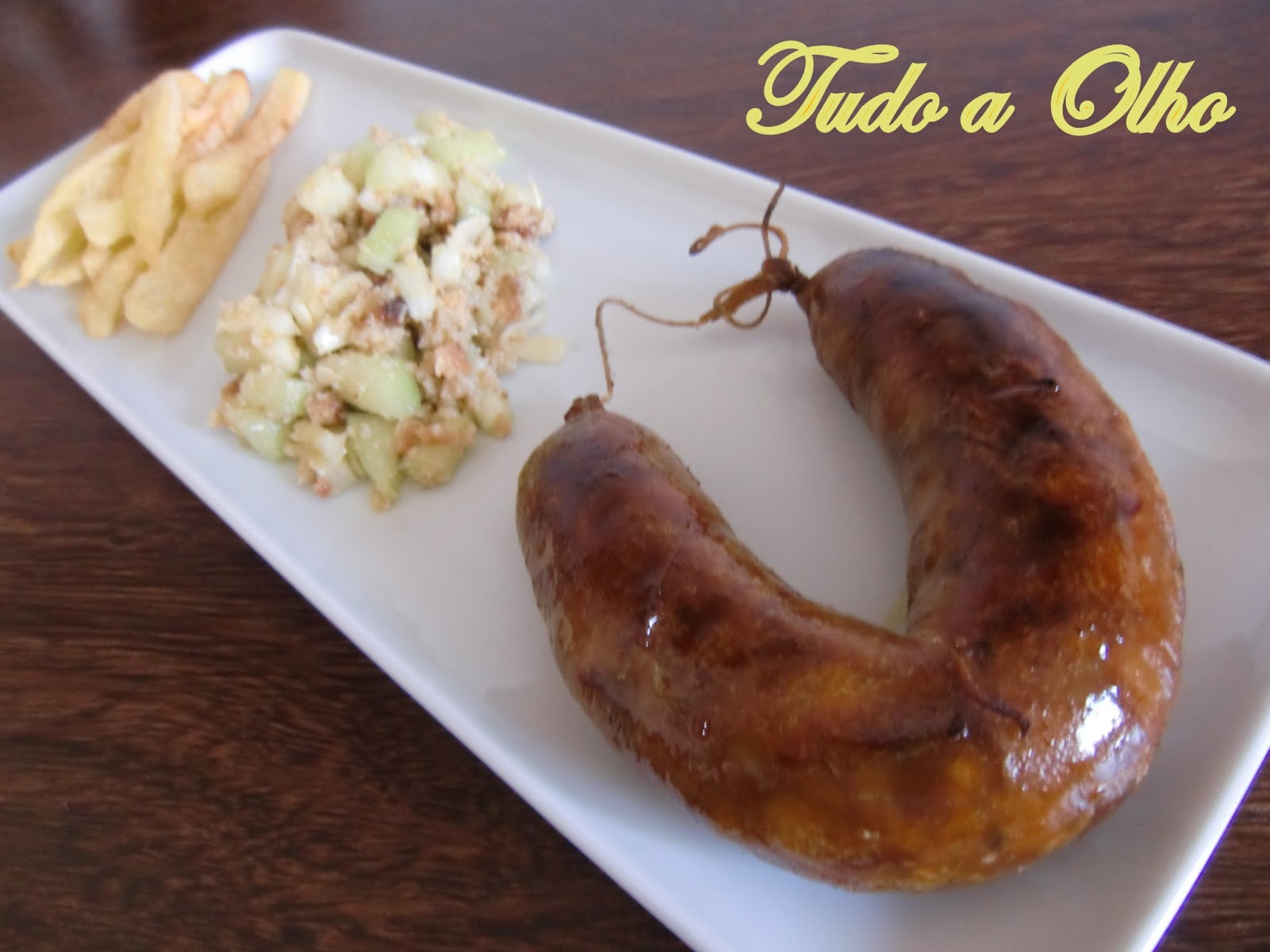 Tudo a Olho: Alheira Grelhada