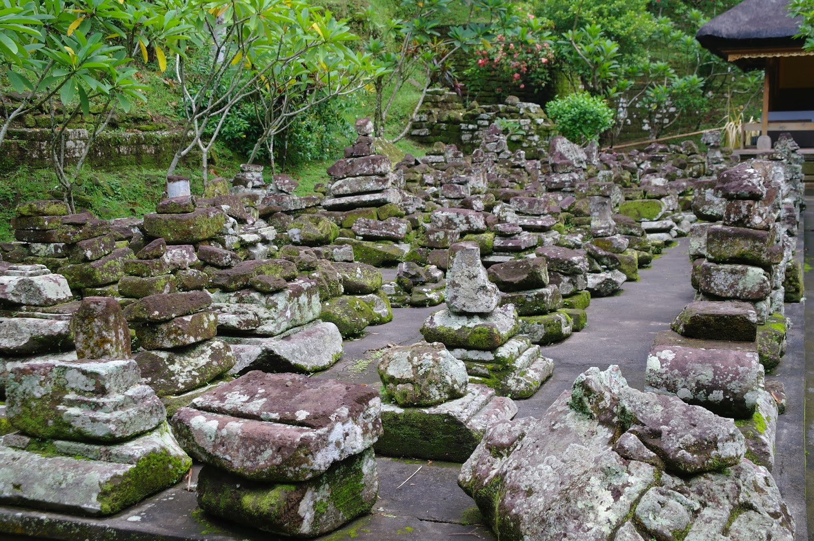 Jeff Low: Elephant Cave, Bali 巴厘岛象洞 ： 四周都是一片绿 It's Green Everywhere