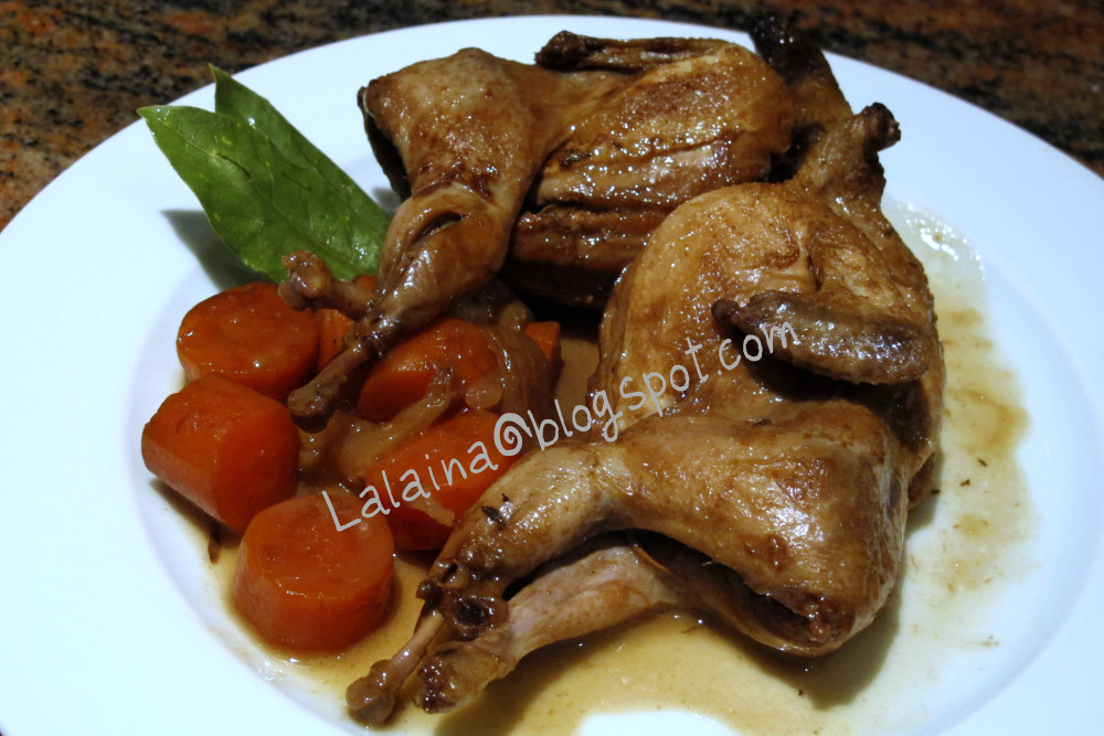 La casa de Lalaina: CODORNICES EN ESCABECHE