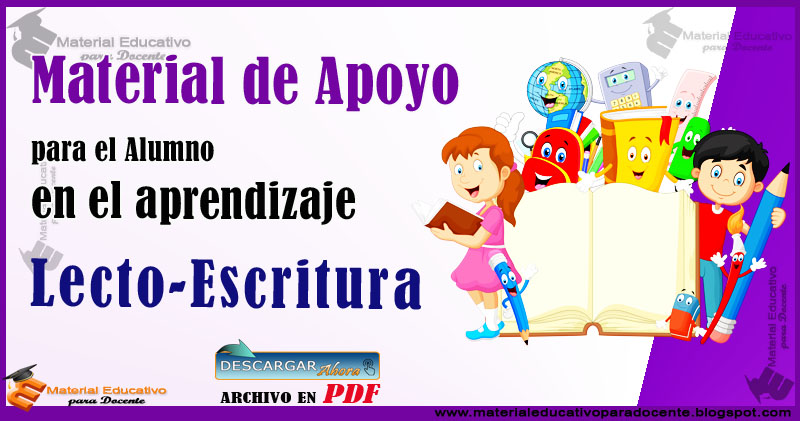Material Educativo: Material de Apoyo para el alumno en el aprendizaje ...