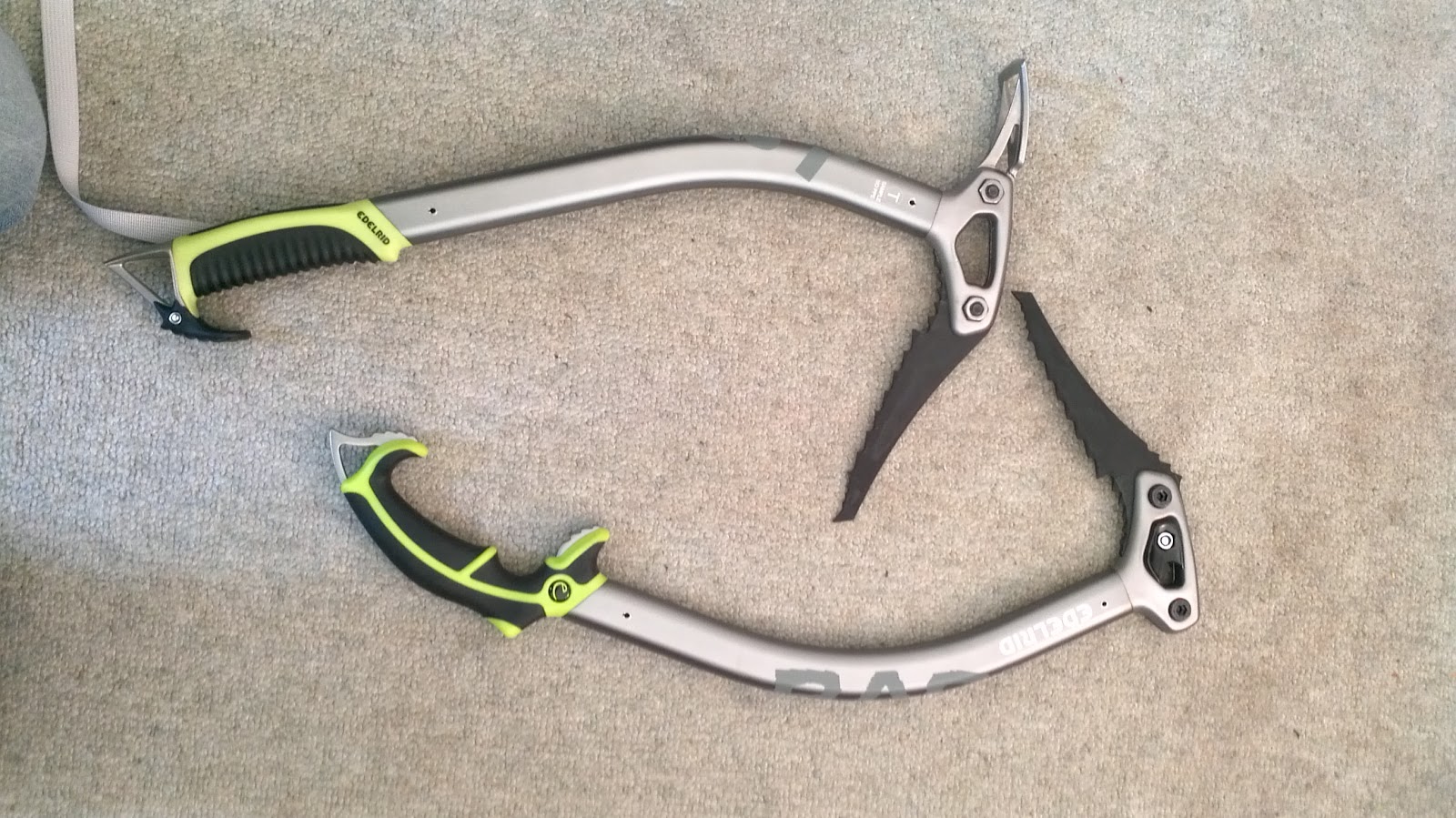 HUGHES MOUNTAINEERING: New Edelrid Kit for 2012