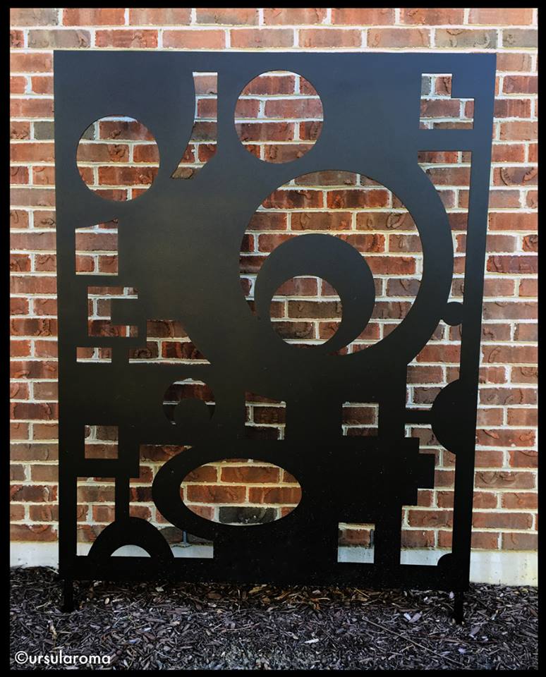 METAL WORK by Ursula Roma: Trellises - Mid-Century Abstract Geometric