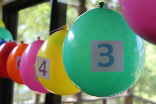 Balloon Activity Countdown: Balloon Birthday Party | Munchkins and Mayhem