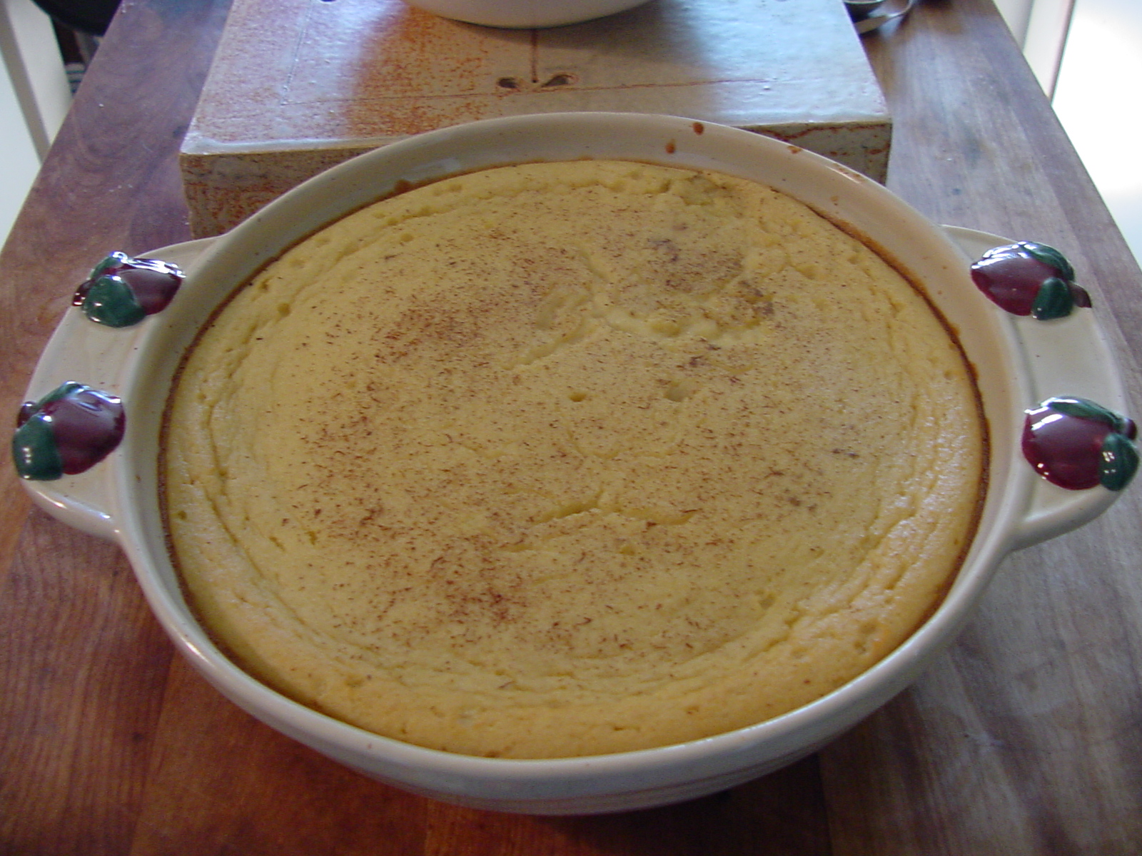 Miss Betsy's Tee-Tiny Tennessee Kitchen: Maple Hominy Custard