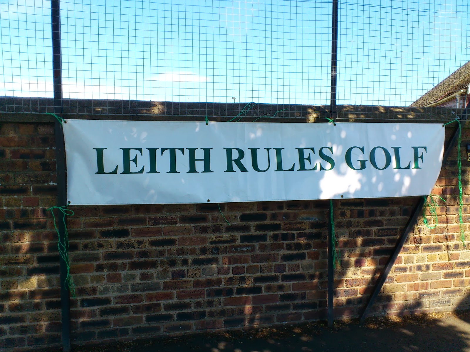 Scottish golf courses - all of them: Leith Links Golf Course - Course ...