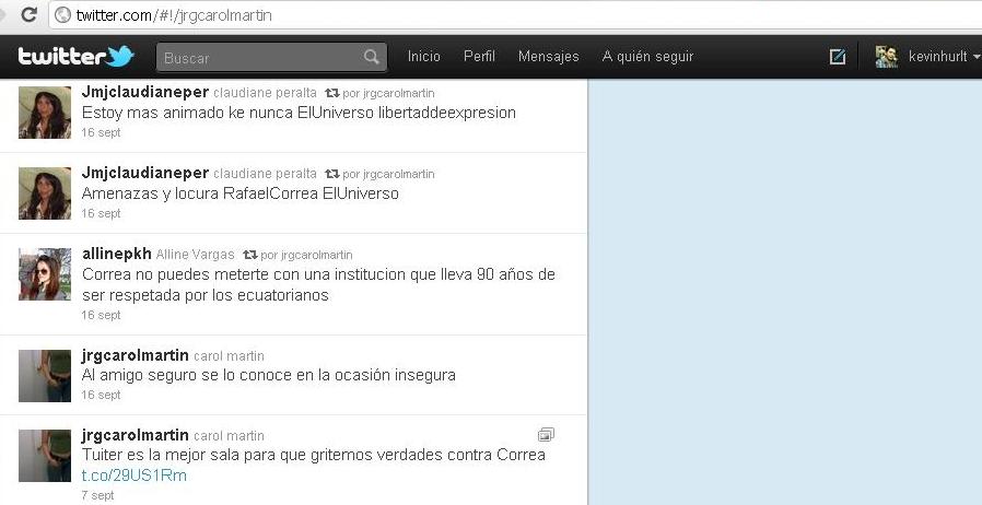 kevinhurlt/ Rafael Méndez Meneses: Ecuabots y #TrollsEc
