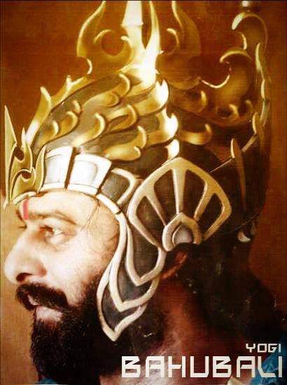 making stills of bahubali: prabhas darling in bahubali getup