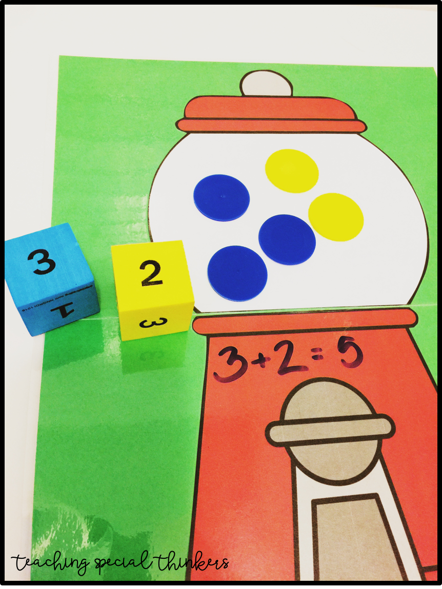 HANDS-ON COUNTING WITH MATH MATS - Teaching Special Thinkers