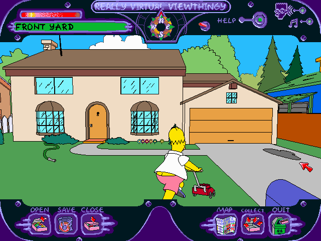 The Collection Chamber: THE SIMPSONS: VIRTUAL SPRINGFIELD