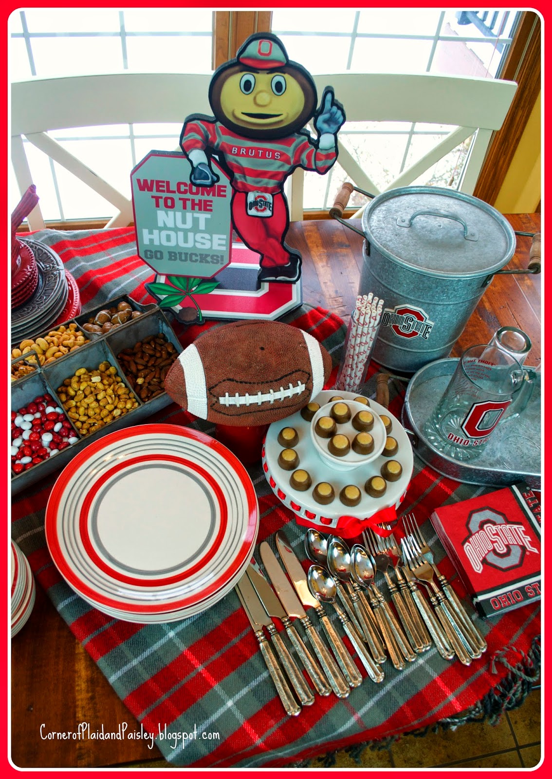 Getting Ready for the Ohio State Championship Game! - Corner of Plaid ...