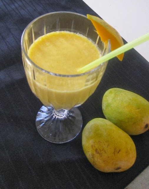 Mango Milk Shake/ Mango Milkshake with Ice cream ~ Lincy's Cook Art