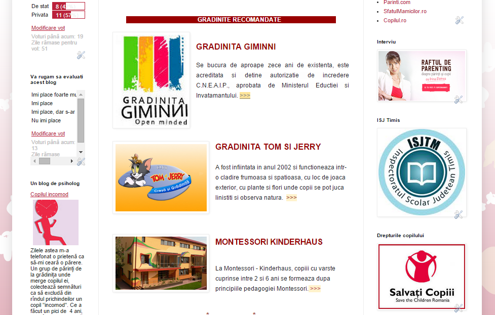 Gradinite in Timisoara: Cea mai completa lista a gradinitelor private ...