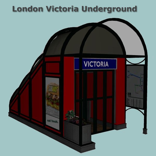 Simming in Magnificent Style: London Victoria Underground