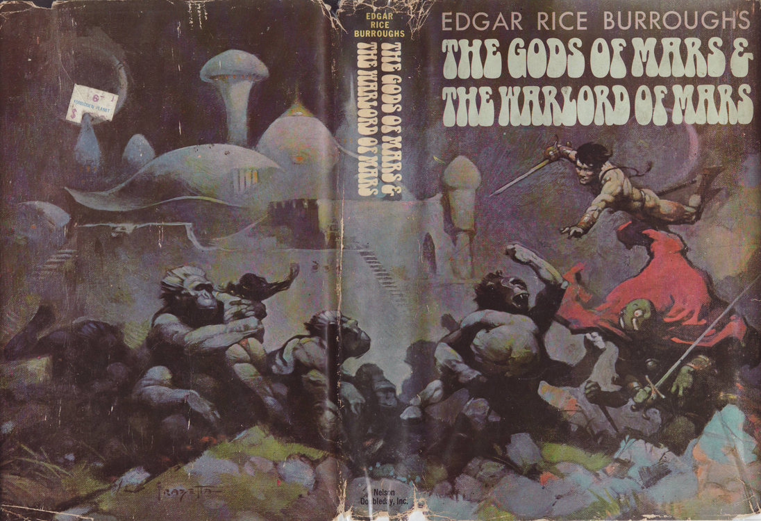 Cosmic Antipodes: Frank Frazetta on Barsoom and Pellucidar