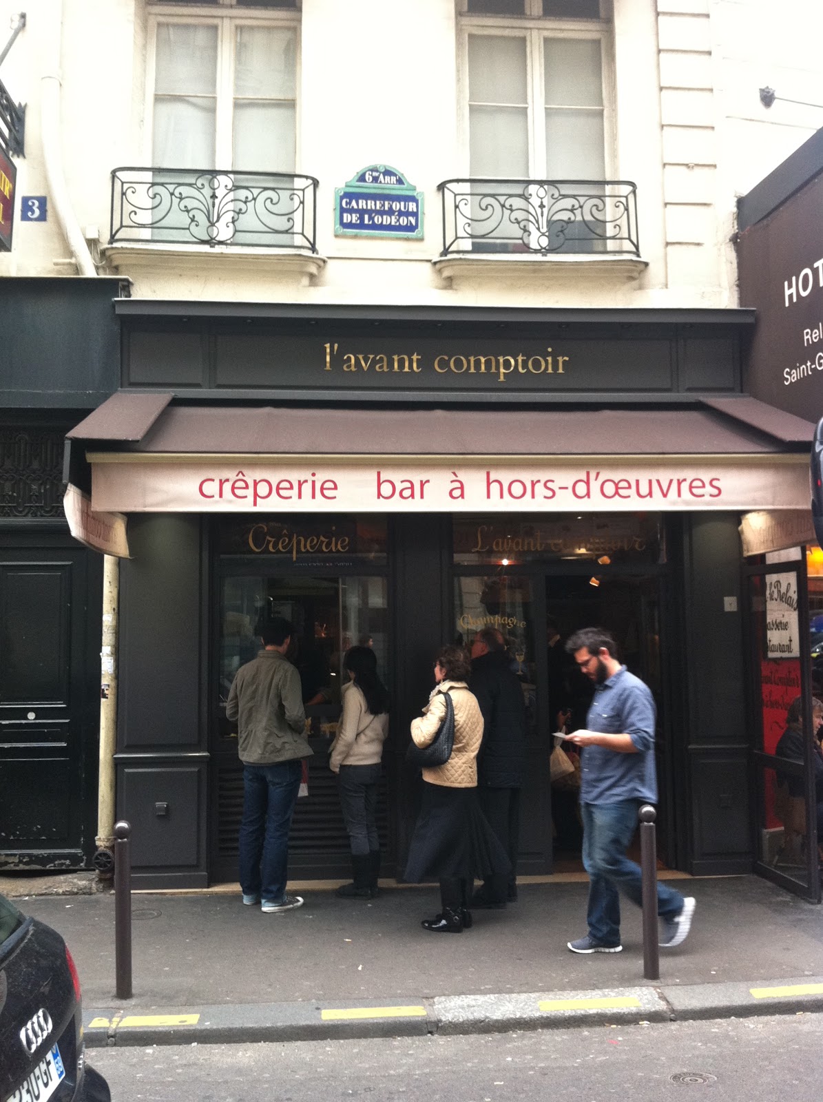 not drinking poison in paris: hors service: l'avant comptoir, 75006