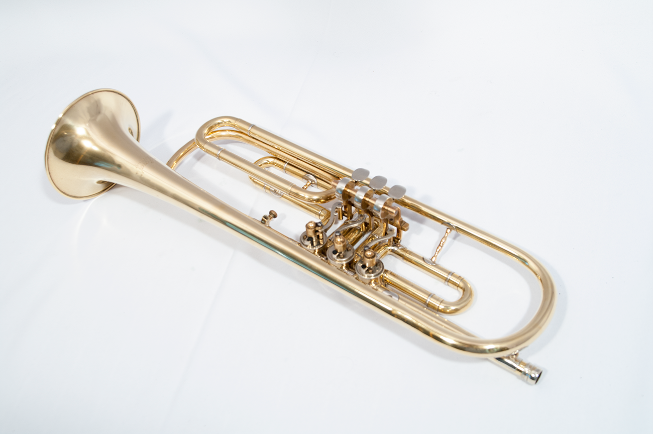 Big Alto / Tenor Trumpet in Eb / Es by Amati with 3 rotary valves ...