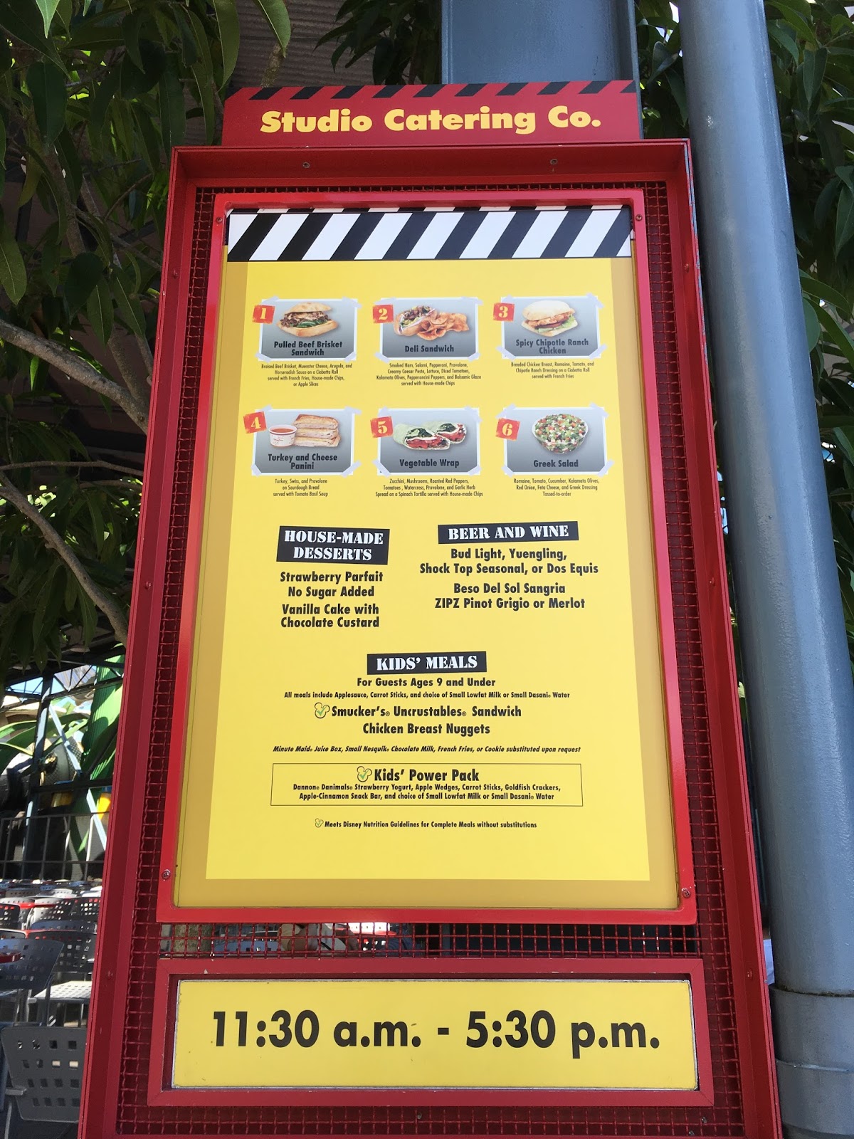 Alexis's Gluten Free Adventures: Studio Catering Co. - Disney's ...