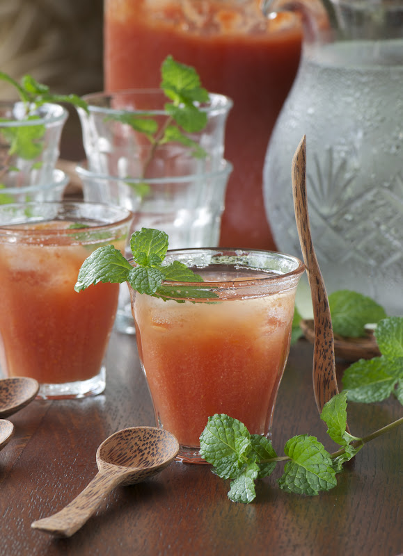 Indonesian Medan Food: Syrup Jambu Merah (Red Guava Syrup)