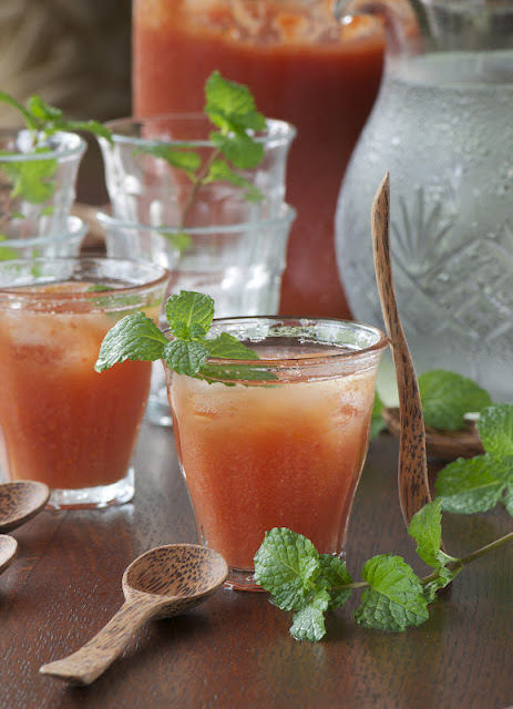 Indonesian Medan Food: Syrup Jambu Merah (Red Guava Syrup)