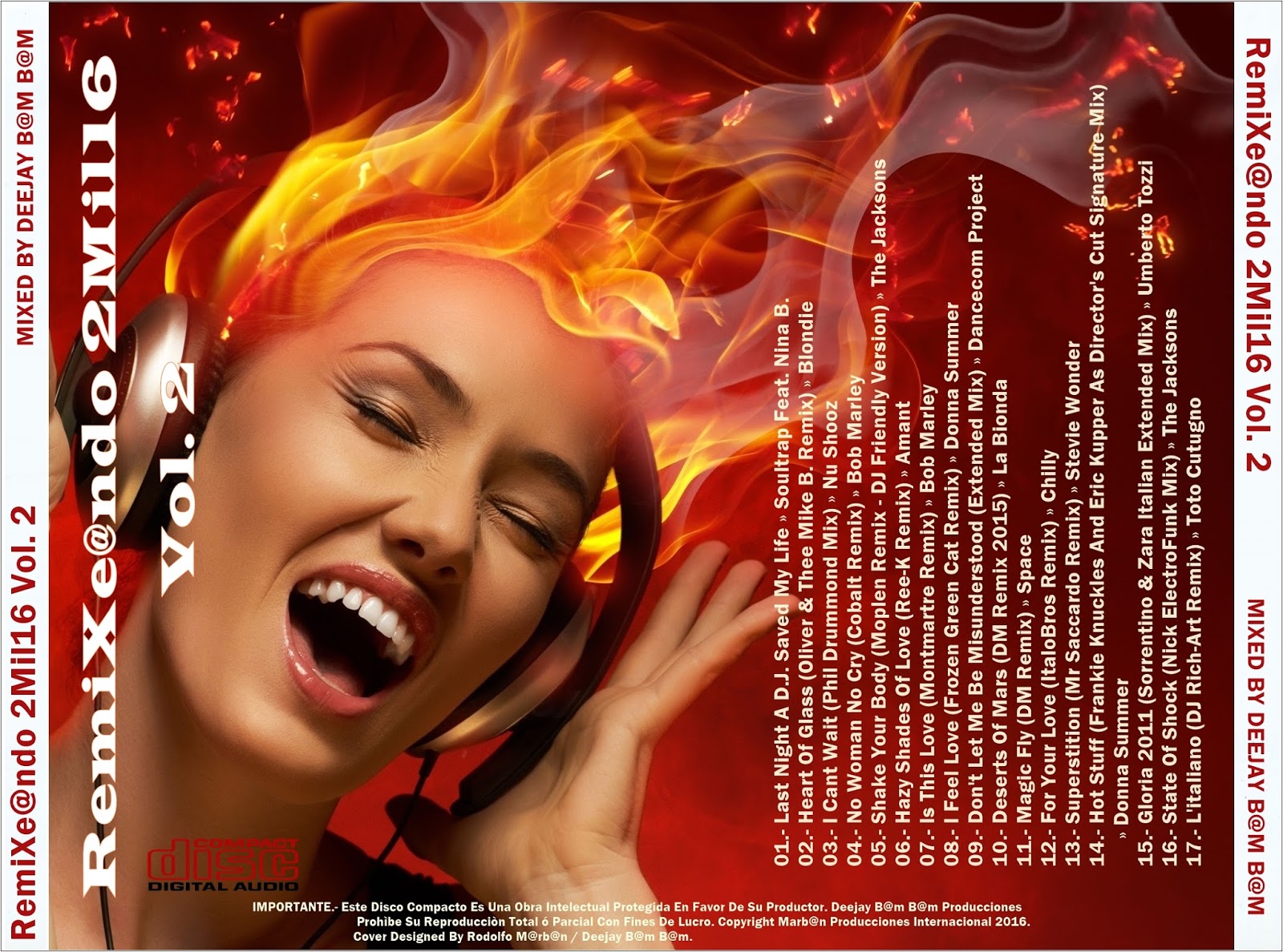 Top Vinilos Discotheque: RemiXe@ndo 2Mil16 Vol. 2 (Mixed By Deejay B@m B@m)