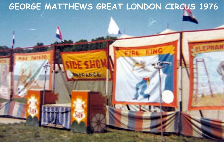 CIRCUS PHOTO ARCHIVES: GEORGE MATTHEWS GREAT LONDON CIRCUS