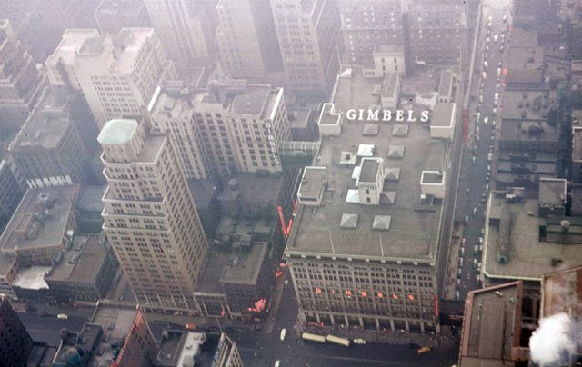 Newark N.J. 1970s: Gimbles on Herald Square