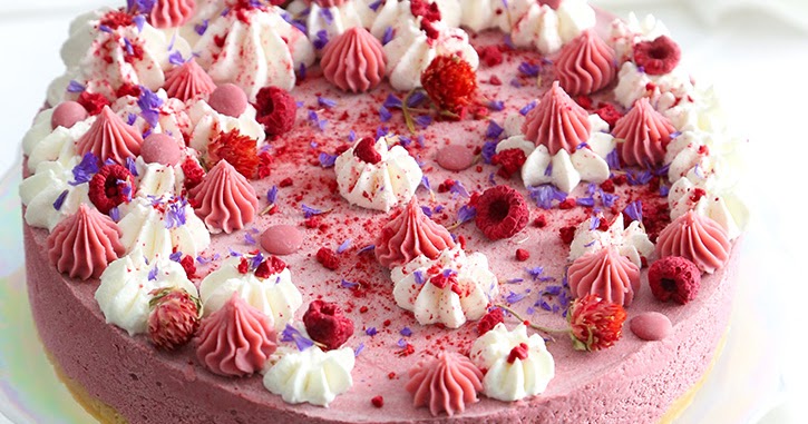 Ruby Chocolate Cheesecake | Sprinkle Bakes