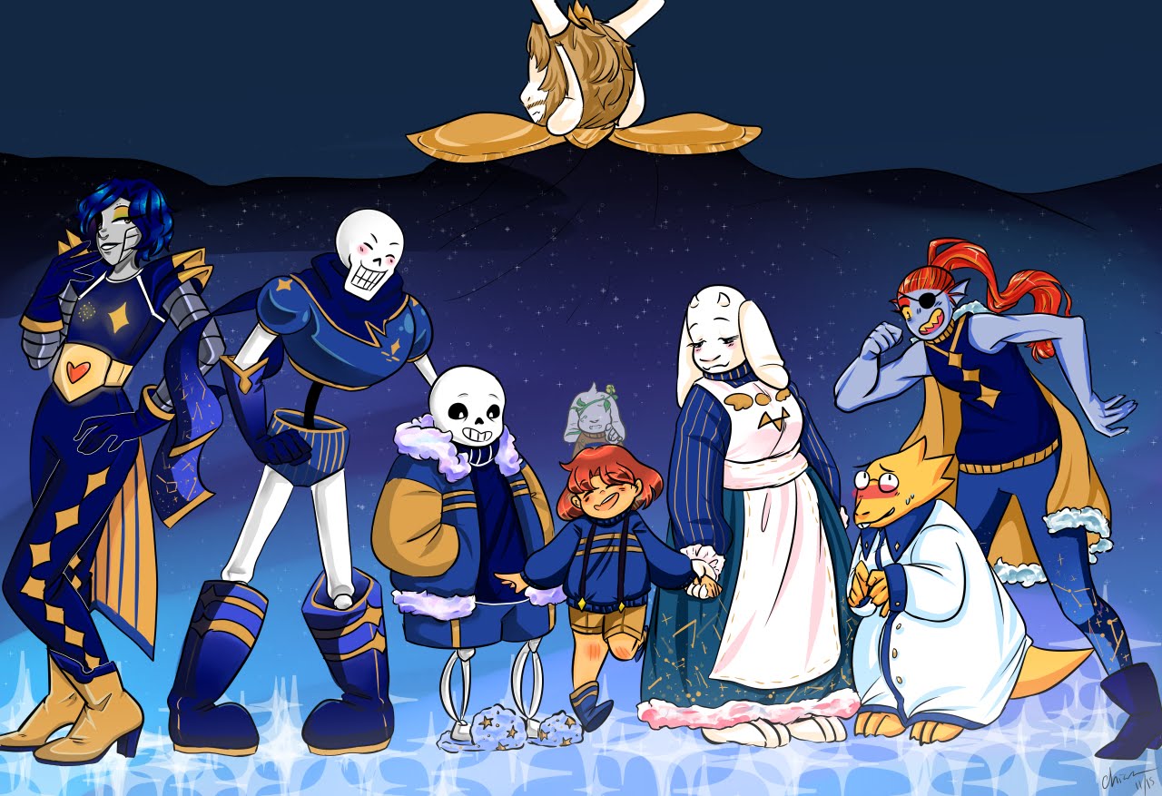 UNDERTALE UNIVERSOS: UNIVERSOS ALTERNATIVOS DE UNDERTALE