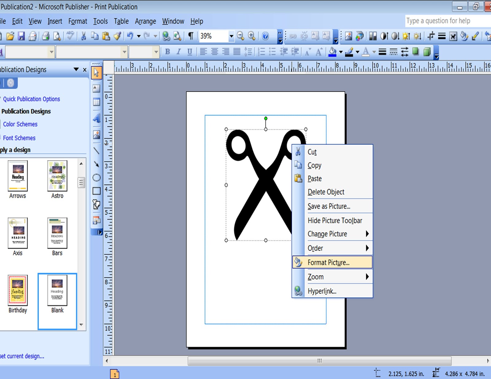Make Patterned Papers with Shapes and Clipart in Publisher
