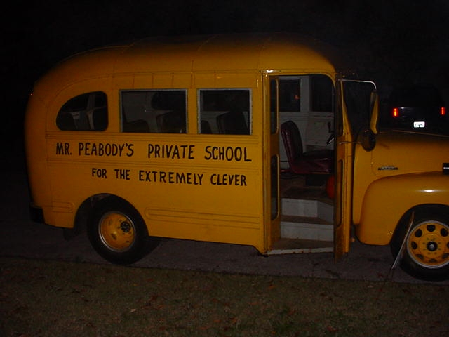 Ozark View Points: 1954 Wayne Bodied 3800 Series Chevrolet Bus