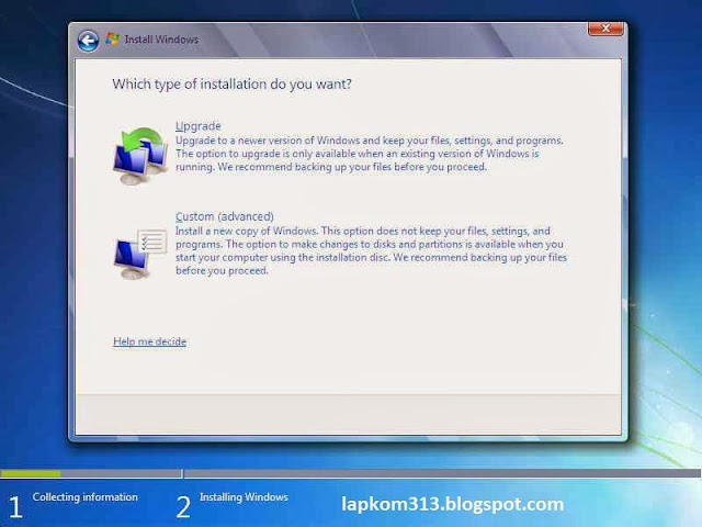 Cara Install Windows 7 di laptop Lengkap Dengan Gambar ~ Windows 7 ...