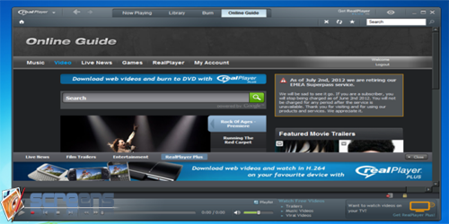 RealPlayer 11 Gold Plus Free Download - Free Download MUSoftwares