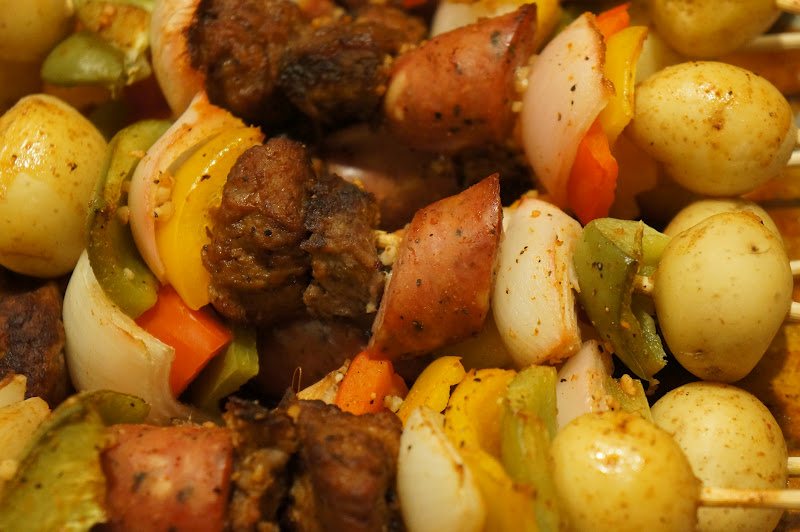 Pine Creek Style: Baked or BBQ Kabobs...