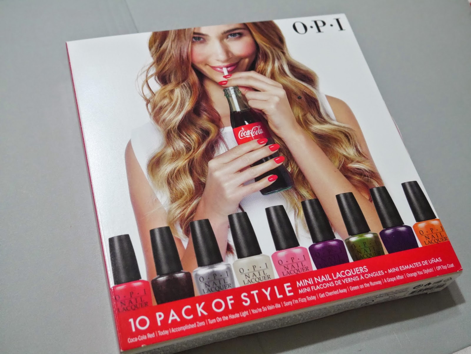 One Thousand Looks: COCA-COLA BY O.P.I. NAIL PARTY + SWATCHES